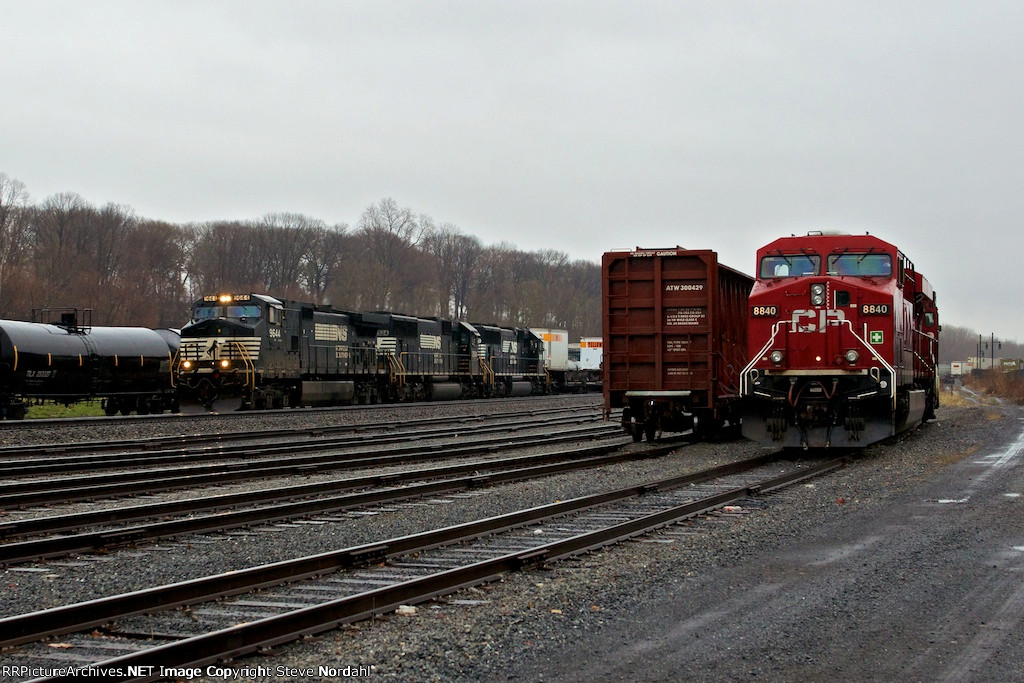 NS-21M passes the CP Layover Power & NS-M9G